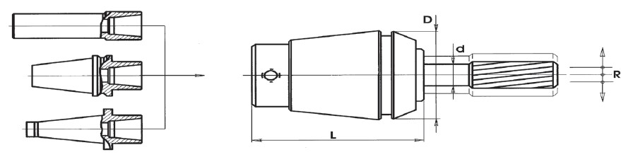 Item # ERP16 02.0, 2.0 Millimeter (mm) ER16 Floating Reamer Collet On ...
