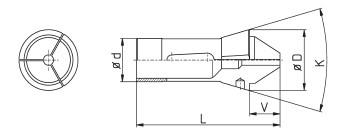 Item # TF48NFT 5/16 SEN, 5/16 Inch (in) Inner Diameter Smooth Extended ...
