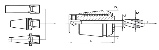 Item # ETR11 02.5, 2.5 Millimeter (mm) ER11 Tapping Collet On iSwiss ...