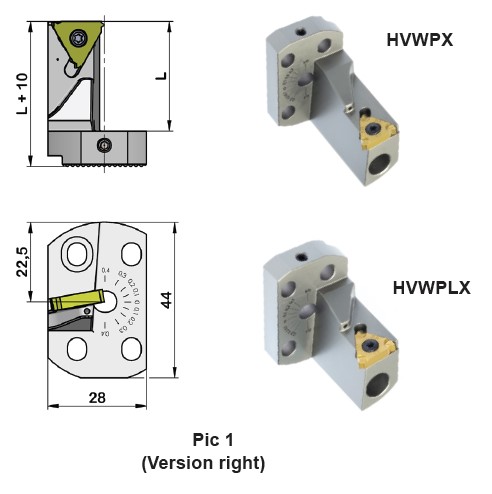 STAR Holders for Threading Inserts 16ER On iSwiss Corporation